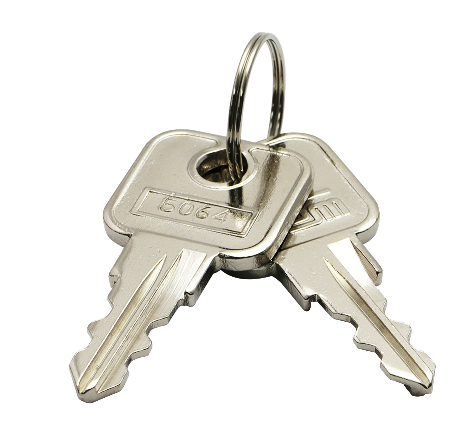 Door Keys for Lock Assembly (New Type, square frame), DKEY01-00 NRE ...