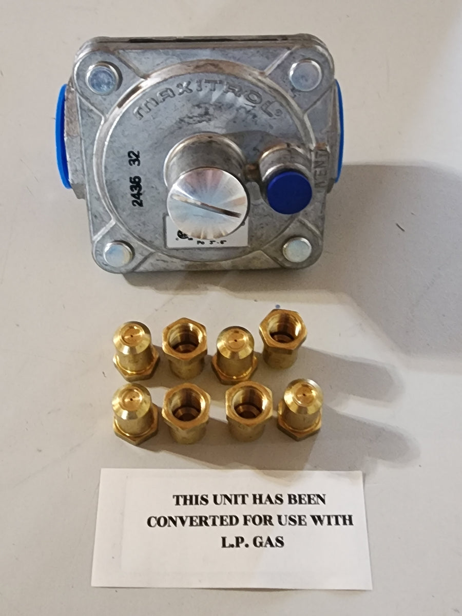 Conversion Kit, Hot Plate , 8 Burner , Nat to LP , FGHP48 NRE # 177022 ...