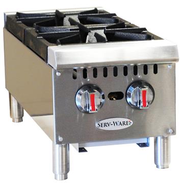 Hot Plate, Stove , 2 Burner / Eye , Gas, LP or NAT - SHPS-12 NRE # 001 ...